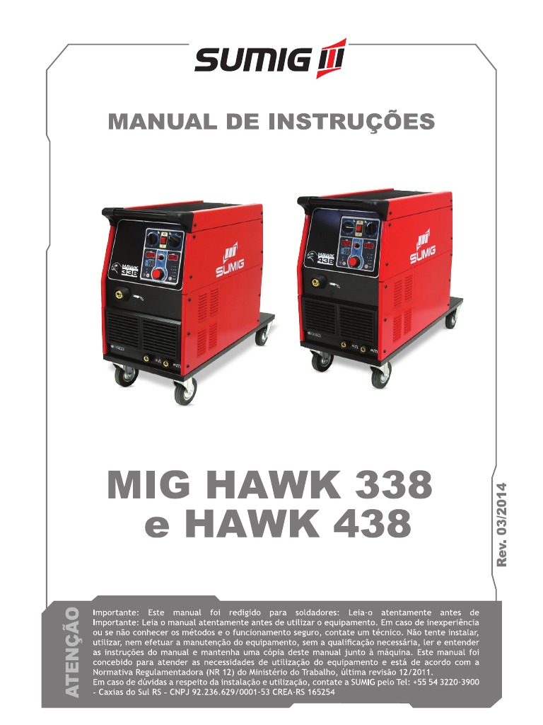 Manual HAWK 338 438. | PDF