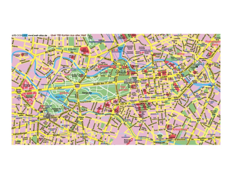 Berlin Sightseeing Map 1 | PDF