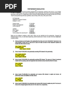 Partnership Operations - Sample Problems | PDF | Partnership | Balance ...