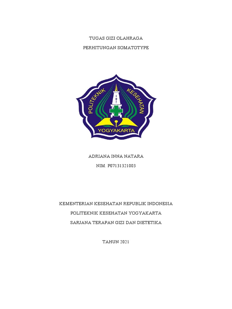 Hitungan Somatotype | PDF