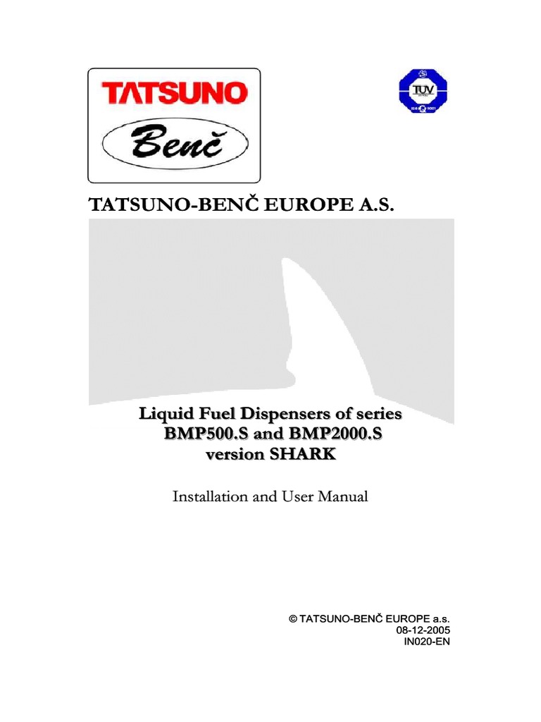 T Tatsuno-Be Atsuno-Ben N Europe A.S. Europe A.S.: Installation and ...