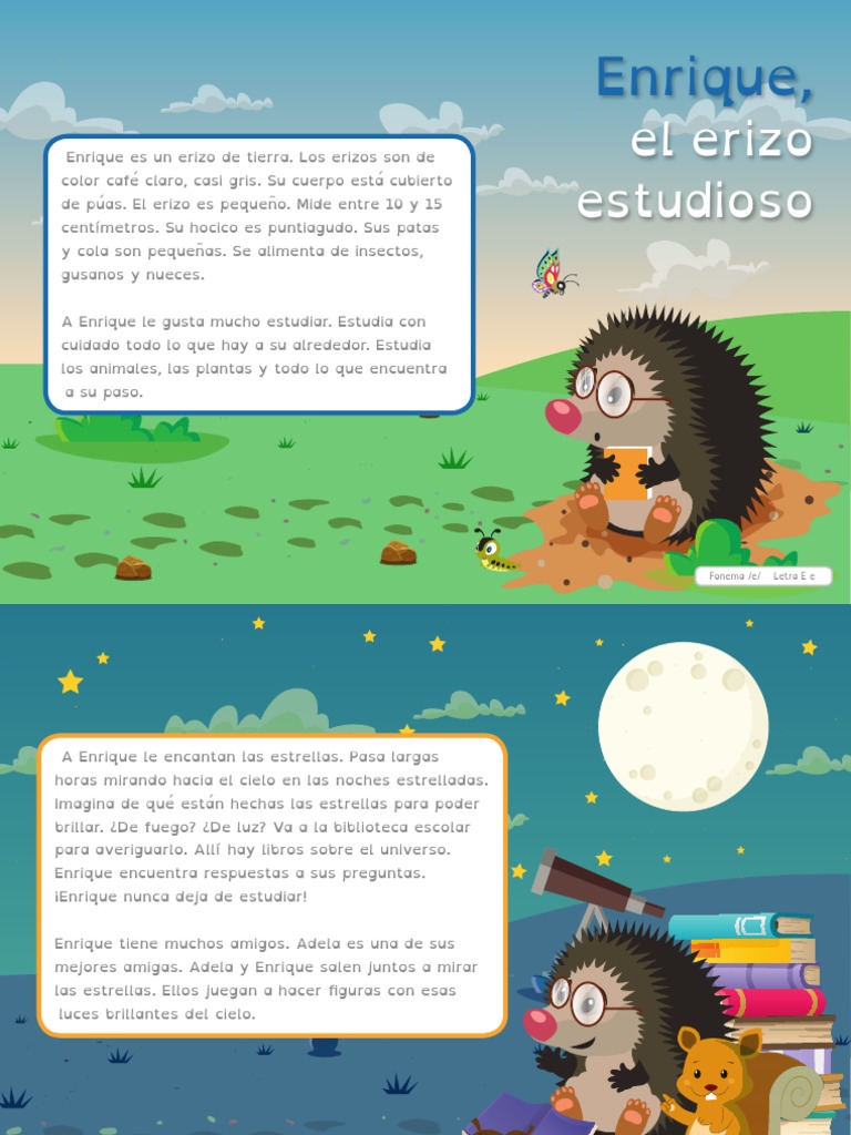 Enrique El Erizo Estudioso Pdf