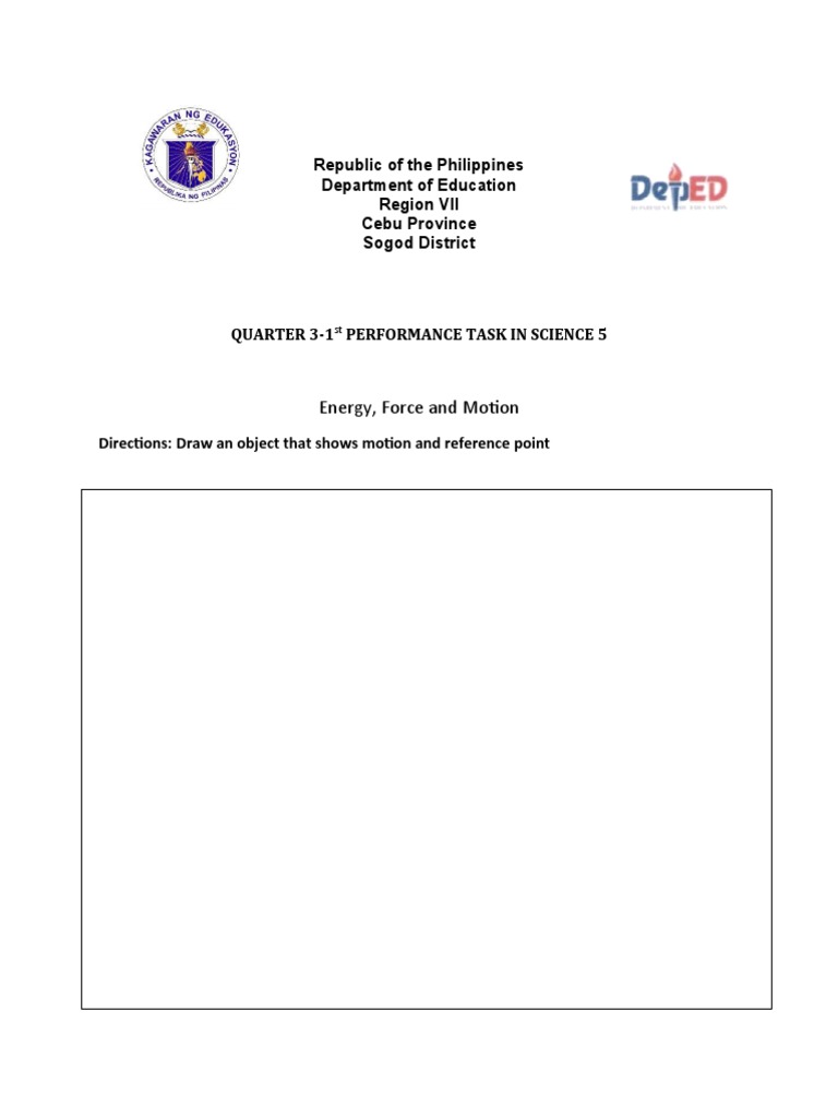 Science 5 Performance Task Rubric | PDF | Rubric (Academic) | Methodology