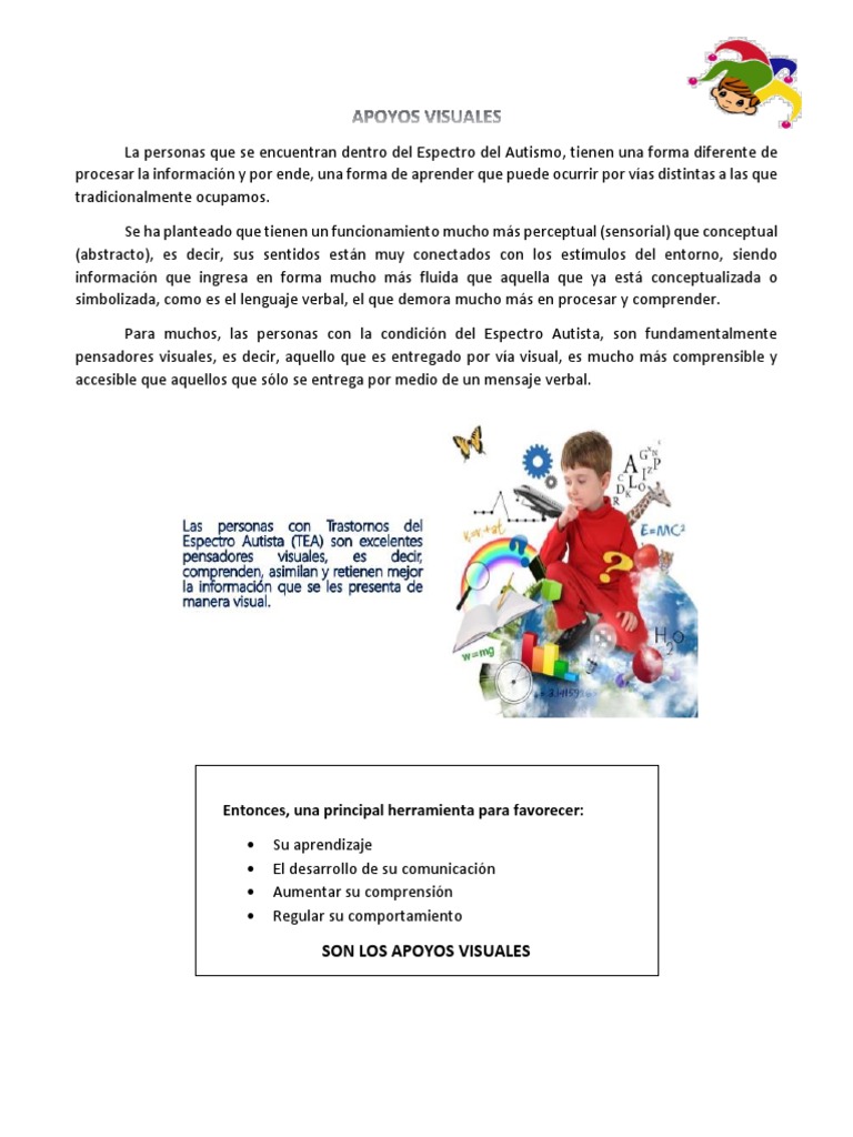 Agendas Visuales para Niños con Autismo | PDF | Espectro autista ...