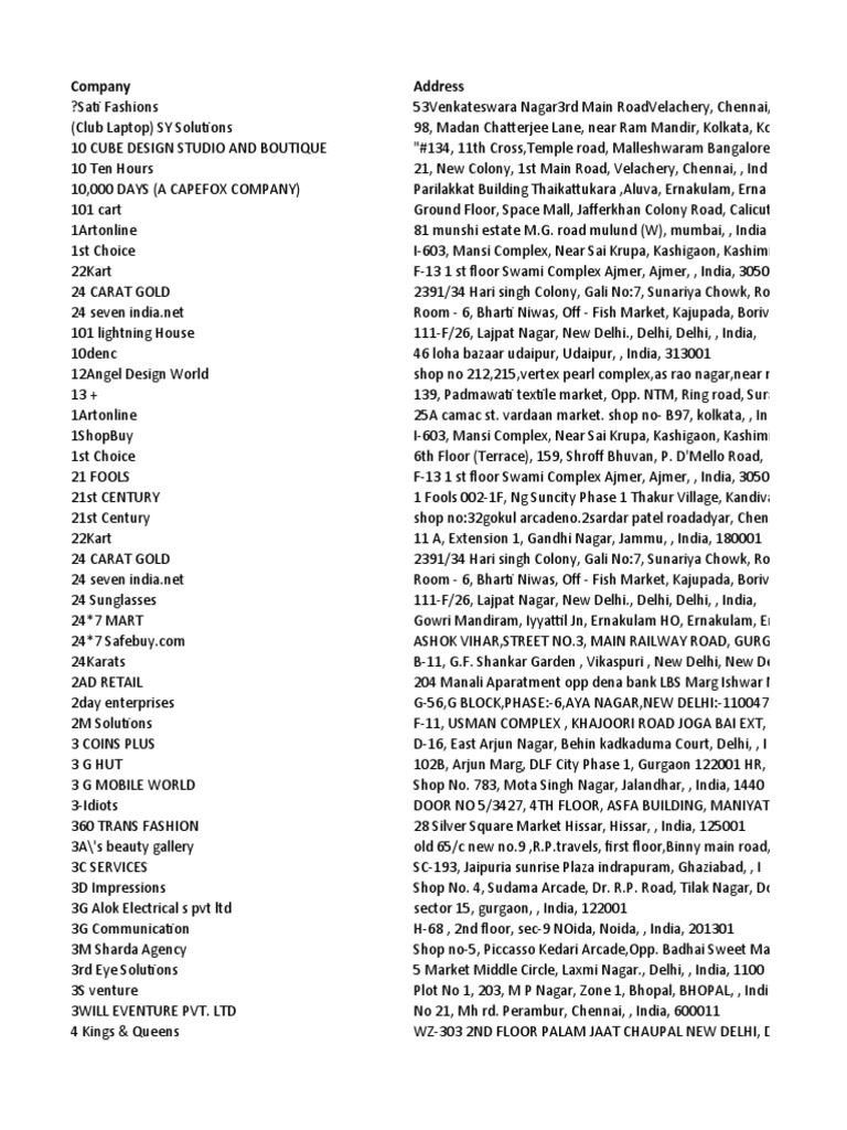 Sample - ASK Sellers | PDF