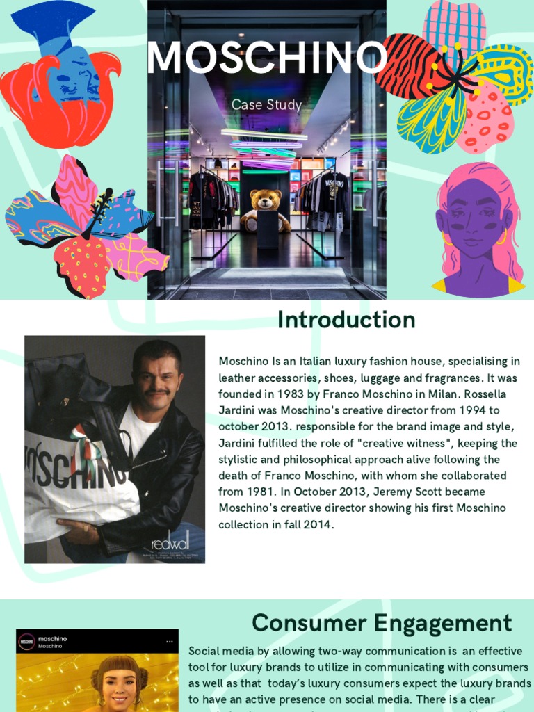 MOSCHINO Case Study Part 1 | PDF | Brand | Fashion