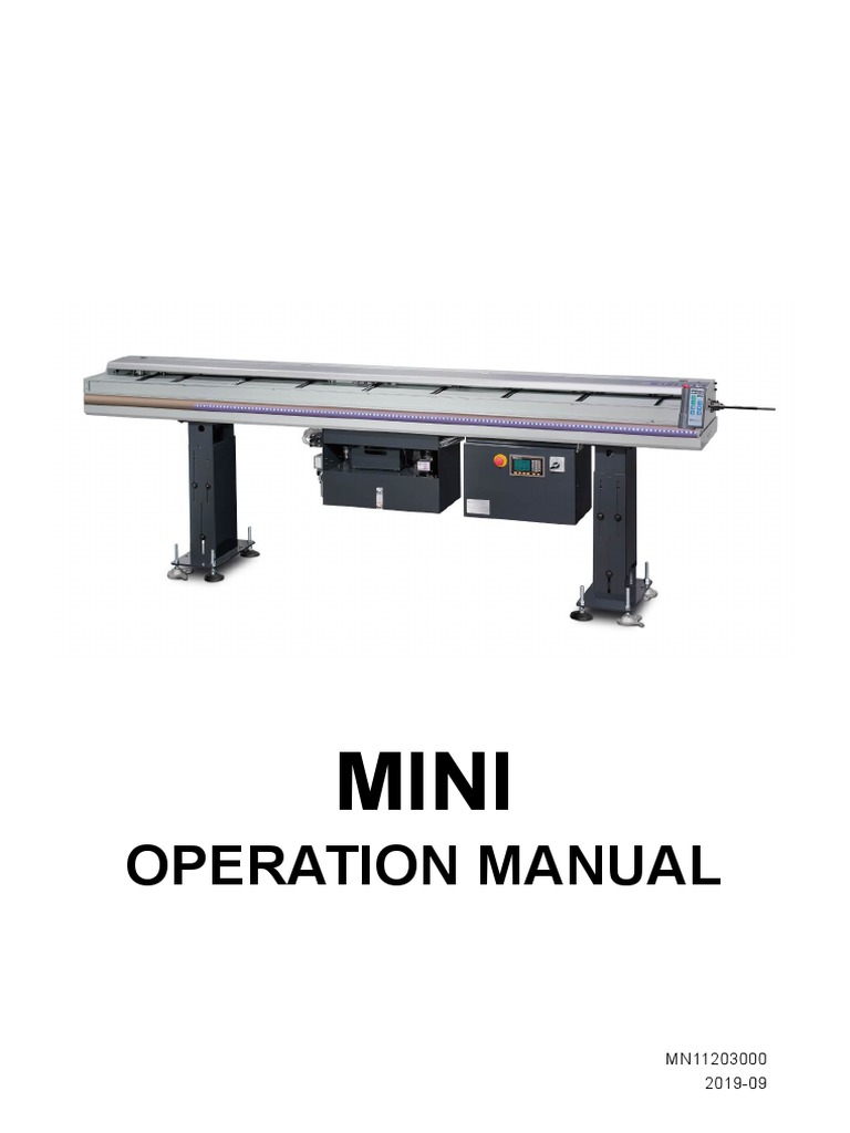 EN. Barload MINI. Operation Manual. | PDF | Programmable Logic ...