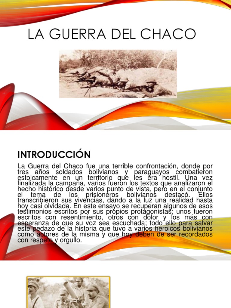 La Guerra Del Chaco | PDF | Bolivia | Paraguay
