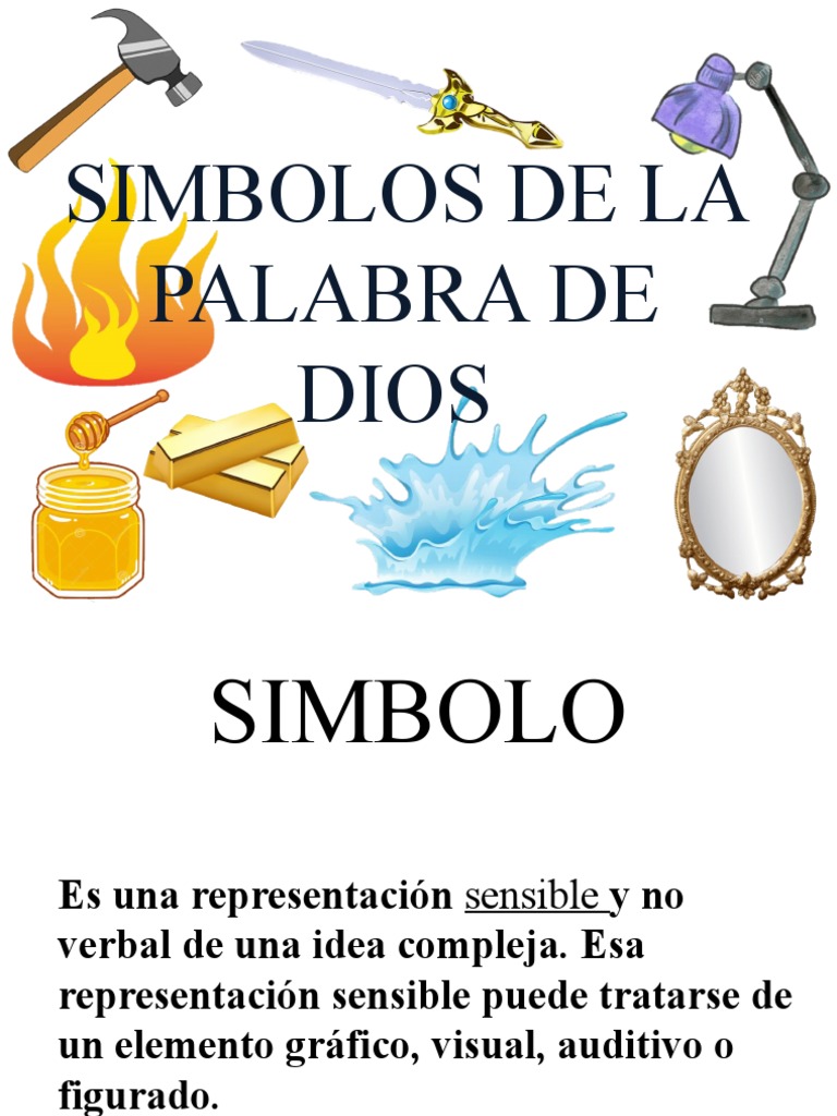 Simbolos de La Palabra de Dios | PDF | Biblia | Creencia religiosa y ...