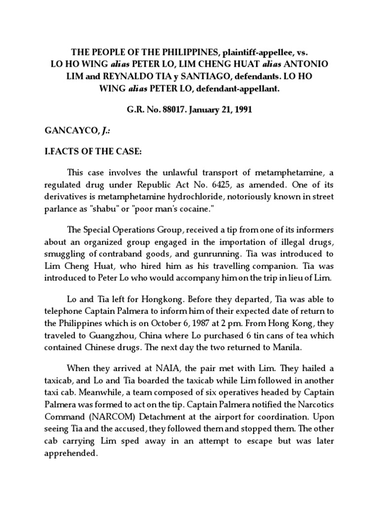 Case Digests | PDF | Plea | Burden Of Proof (Law)