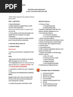 Labor and Delivery Nursing Knowledge & Skills Checklist | PDF ...