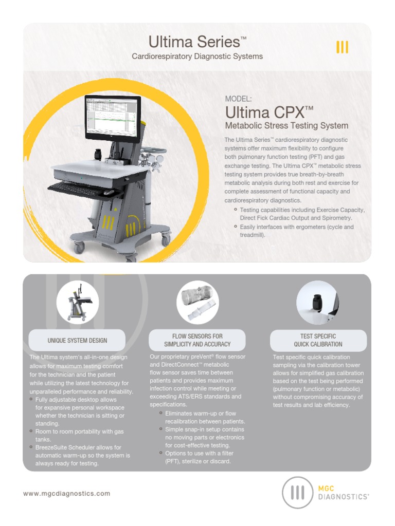 Ultima CPX Standalone Sellsheet | PDF | Medical Specialties | Clinical ...