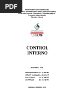 Principios Básicos Del Control Interno | PDF | Bancos | Dinero