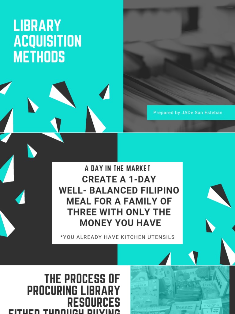 Key Factors in Determining Appropriate Library Acquisition Methods ...