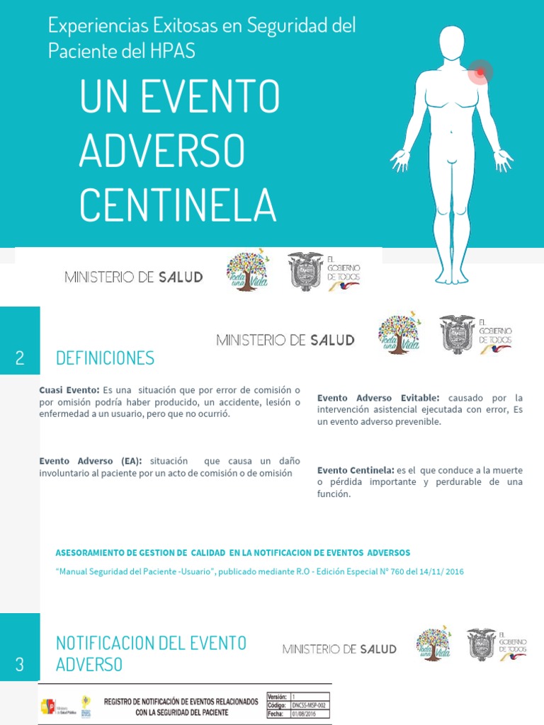 Gestión de Eventos Adversos en HPAS | PDF | Cuidado de la salud ...