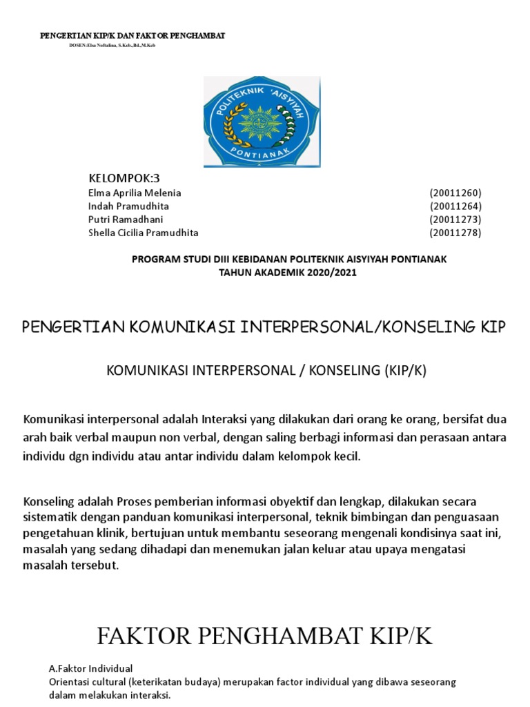 Pengertian Kip | PDF