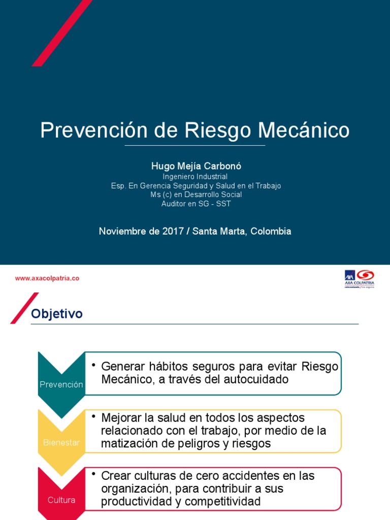 Prevención Riesgo Mecanico | PDF Prevención Riesgo Mecanico | PDF