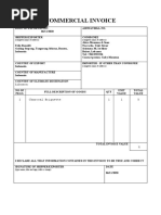 Example of Shipping Instruction Template | PDF | Cargo | Invoice