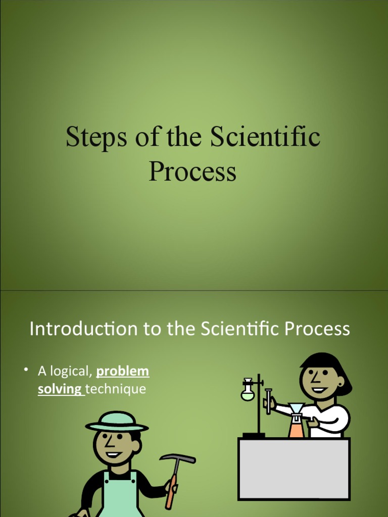 Steps of The Scientific Method - 1 | PDF | Experiment | Observation