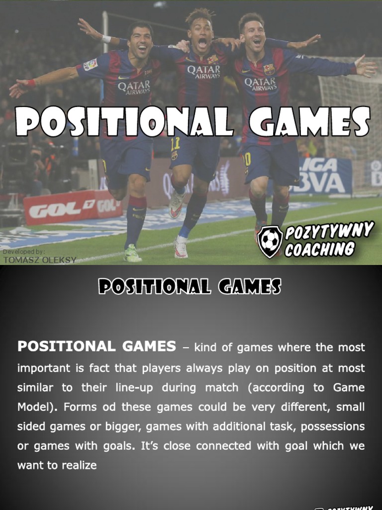 Positional Games | PDF | Forward (Association Football) | Defender ...