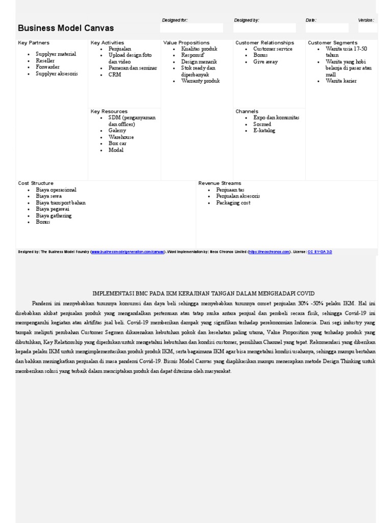 Business-Model-Canvas 2 | PDF