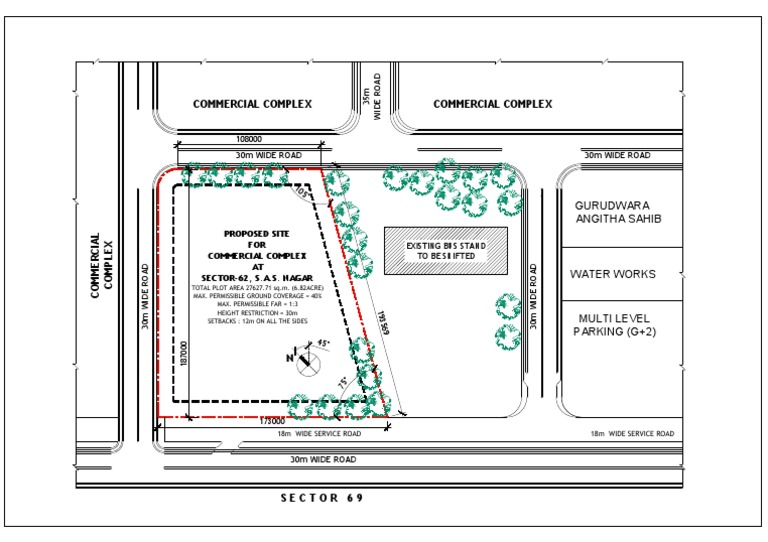 Proposed Site For Commercial Complex-A1 | PDF