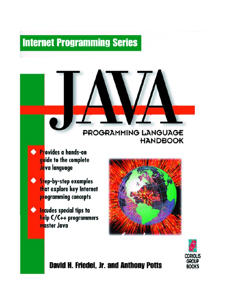Java Programming Language Handbook | PDF | Java (Programming Language ...