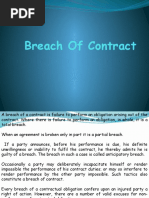 Descoping The Work Under Fidic 1999 | PDF | Employment | Breach Of Contract