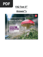 FA2 ACCA Practice Test #1 Questions | PDF | Computing | Teaching ...