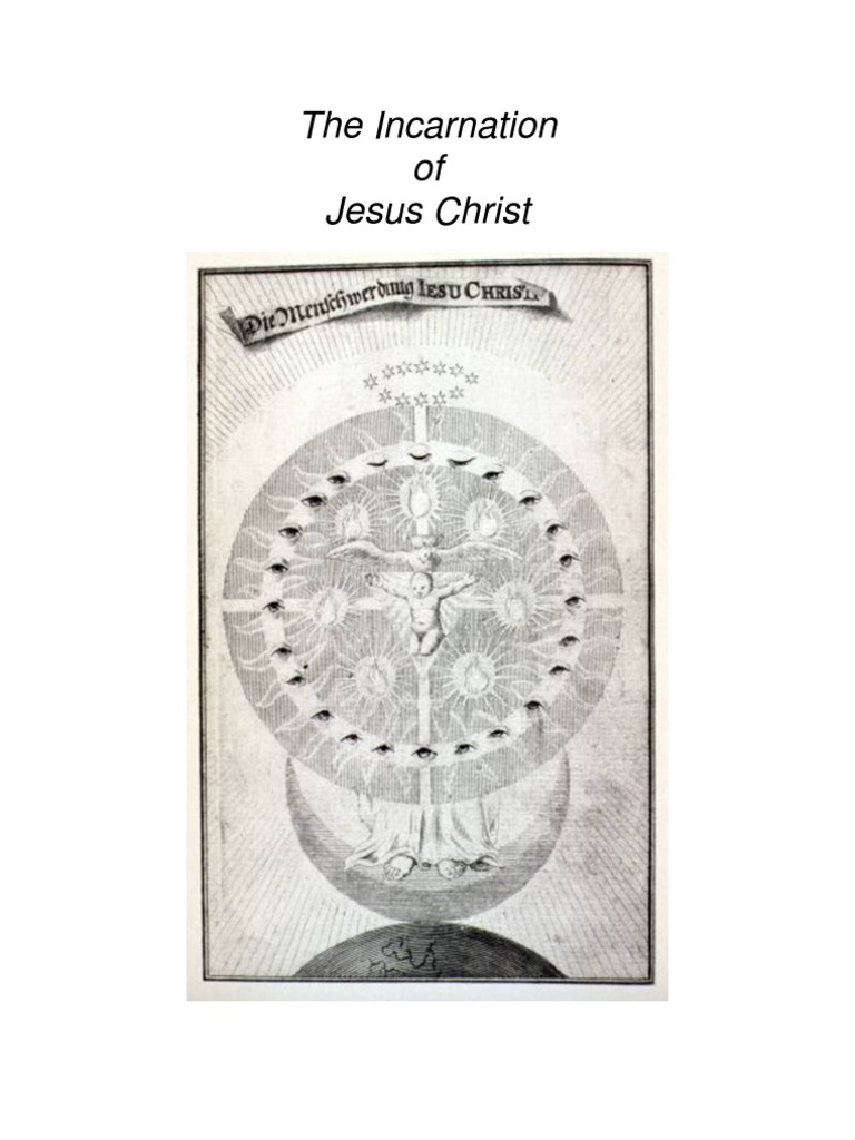 The Incarnation of Jesus | PDF | Religion & Spirituality