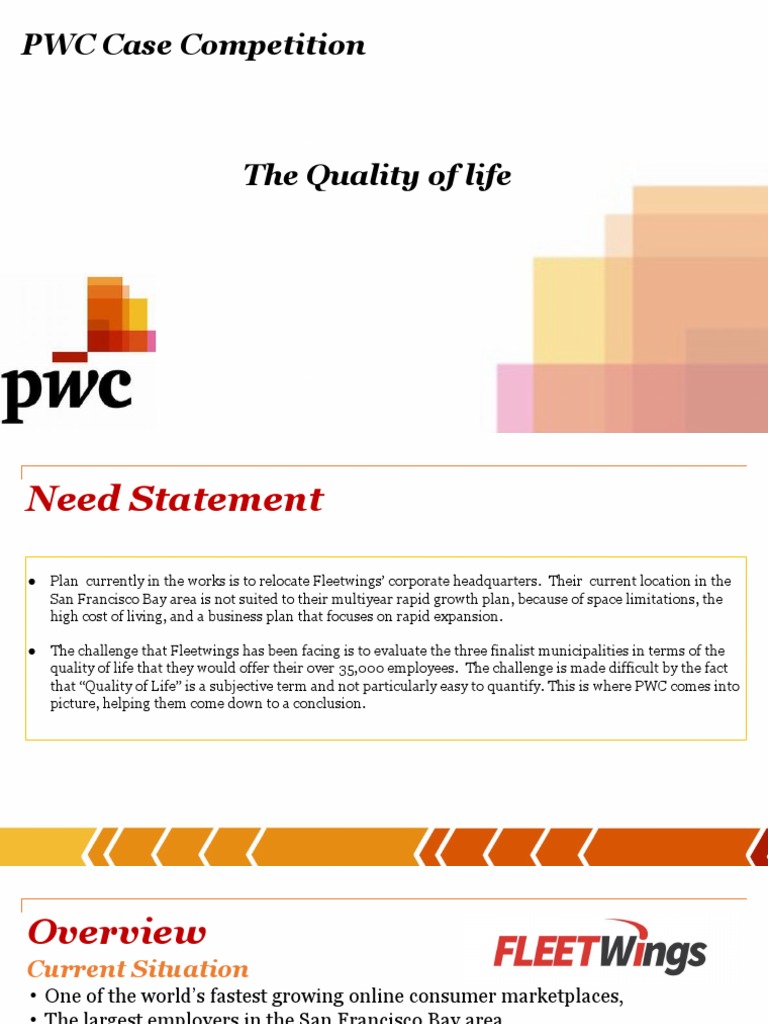PWC Case Competition | PDF | Analytics | Taxes