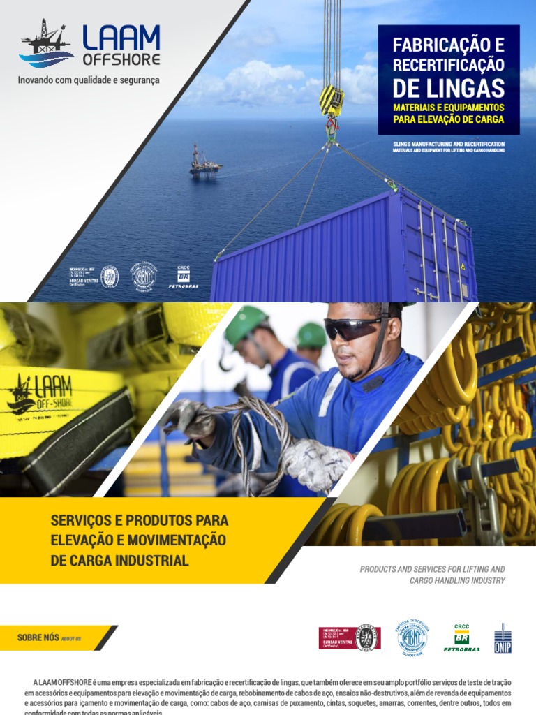 Laam Offshore - Folder Digital | PDF | Qualidade (negócios) | Setores ...