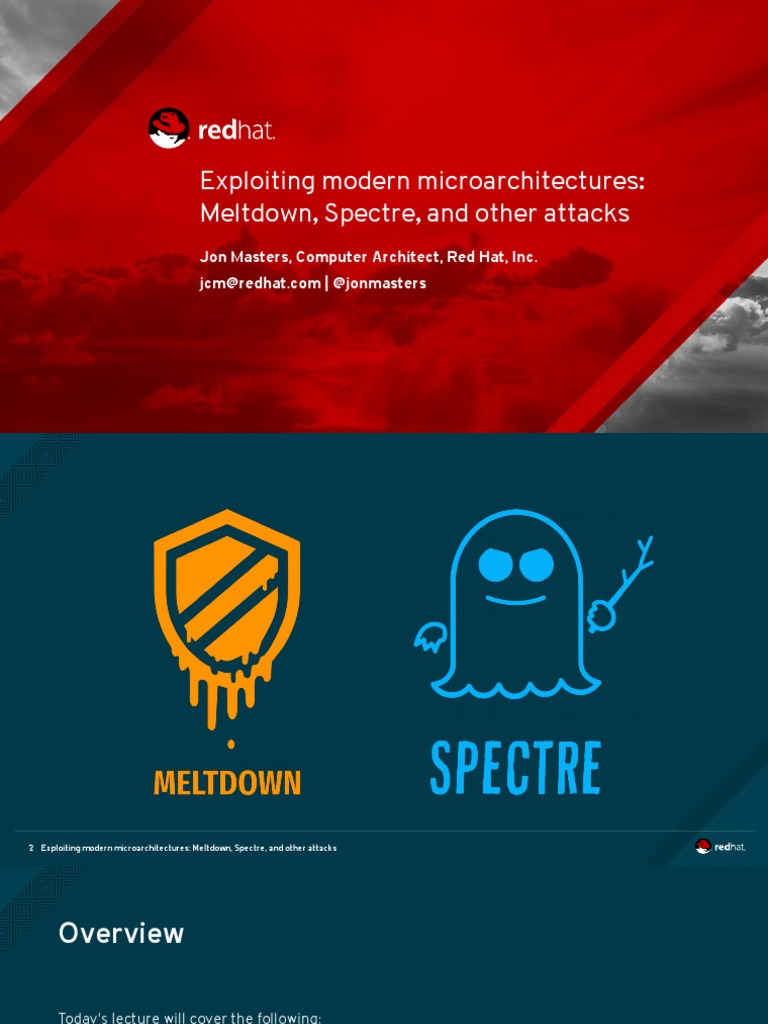 Modern CPU Attacks: Understanding Meltdown and Spectre | PDF | Cpu Cache | Computer Architecture