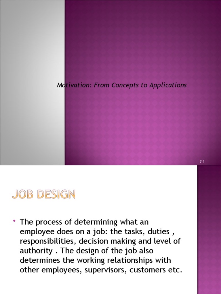 Motivation: From Concepts To Applications | PDF | Applied Psychology ...