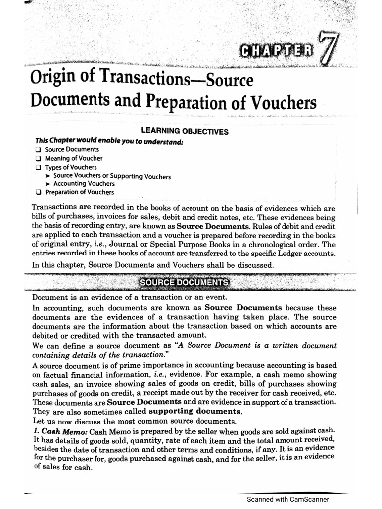 Ch.7 Voucher PDF | PDF