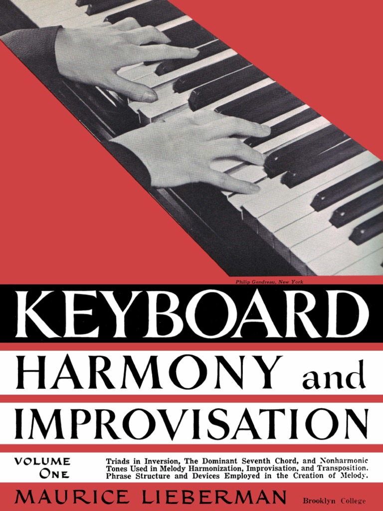 1957 Keyboard Harmony and Improvisation (Vol 1) | PDF