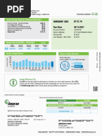 PSEG Sample Electric Bill | PDF | Cheque | Watt