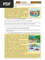 SESIÒN DE APRENDIZAJE - Nos Preparamos Ante Los Desastres Naturales ...