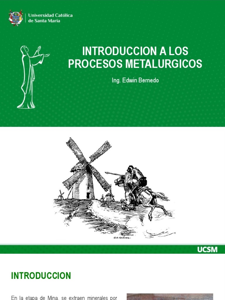 Introduccion A Los Procesos Metalurgicos | PDF