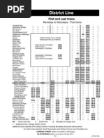 Greenline 724 Timetable | PDF | Association Football | Public Transport