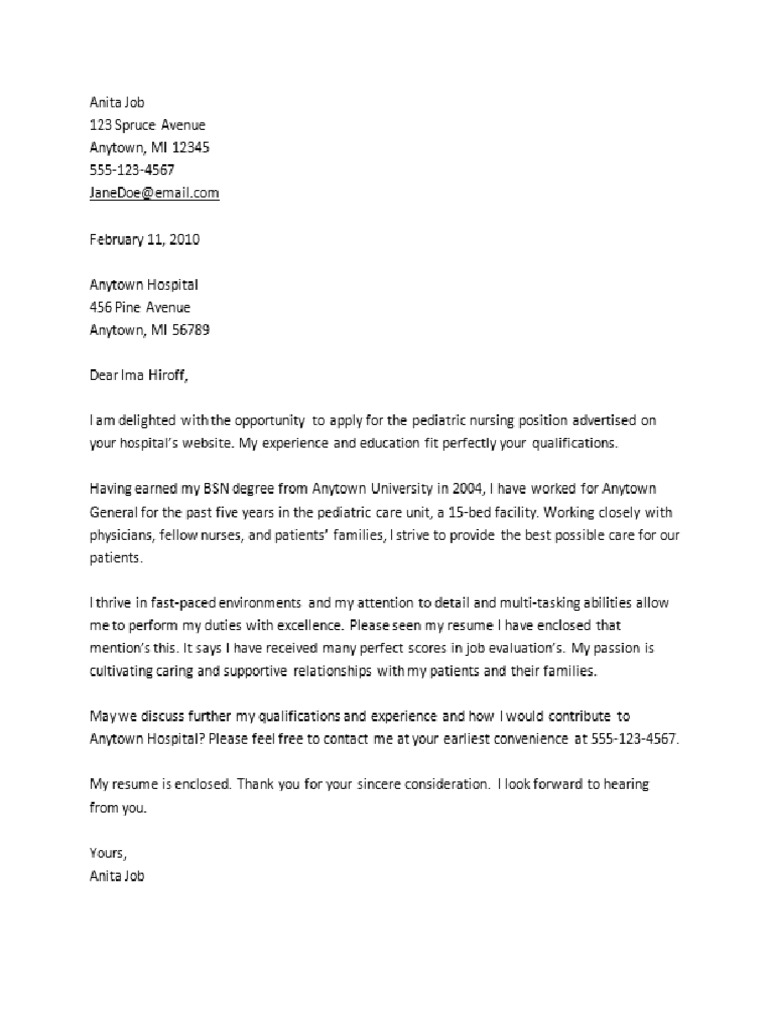 Cover Letter Visa Application Sample | PDF