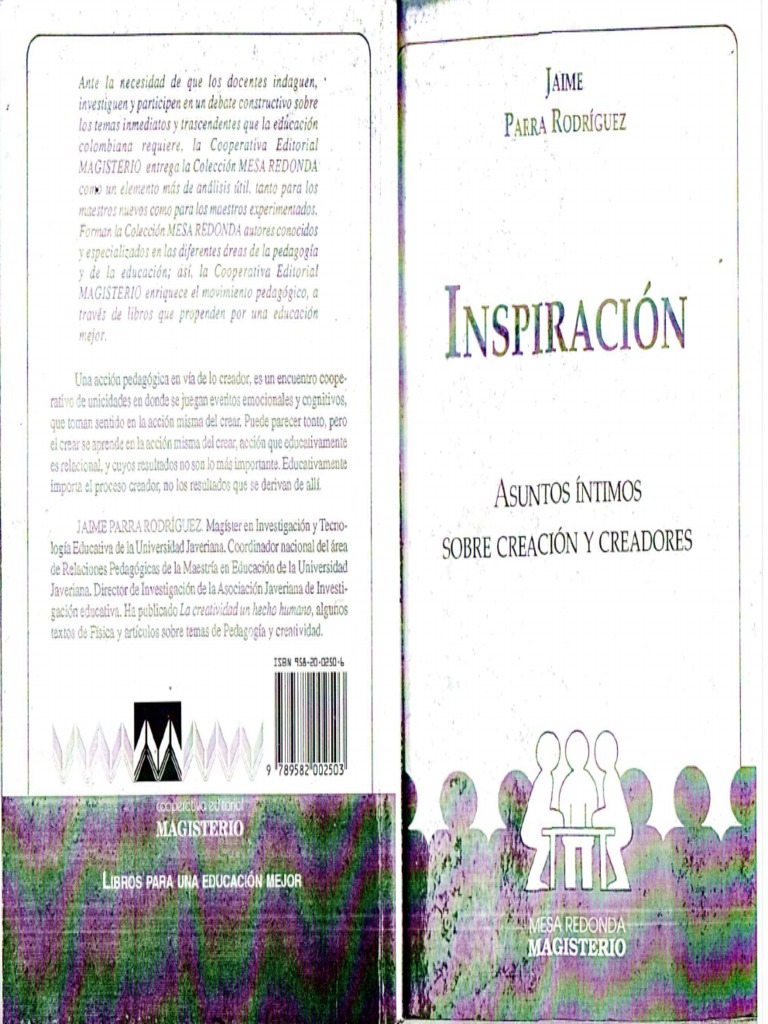 Inspiracion (Asuntos Intimos Sobre Creacion y Creadores) Jaime Parra ...