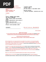 Baron David Ward Affidavit & Statement | PDF | Fraud | Trust Law