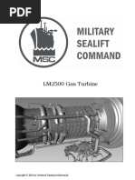 LM2500 Course PDF | PDF | Gas Compressor | Turbine