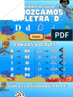 Cuadernillo Fonema D | PDF | Boca | Vocal