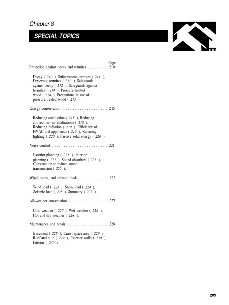 Ah 73 Chapter 8 | PDF | Framing (Construction) | Building Insulation
