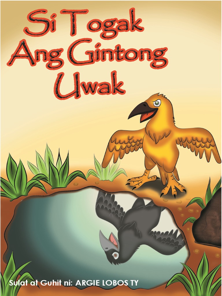 Si Togak Ang Gintong Uwak | PDF | Phonics | Grammar