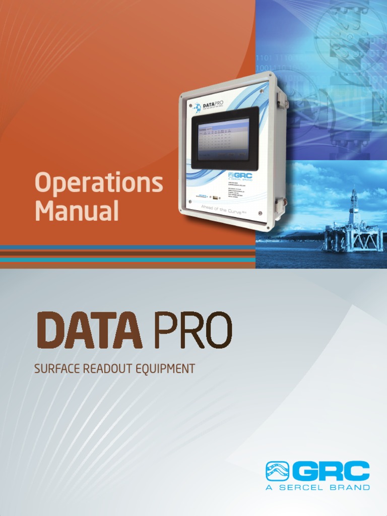 Data Pro Operations Manual Rev AE | PDF | Computer File | Power Supply