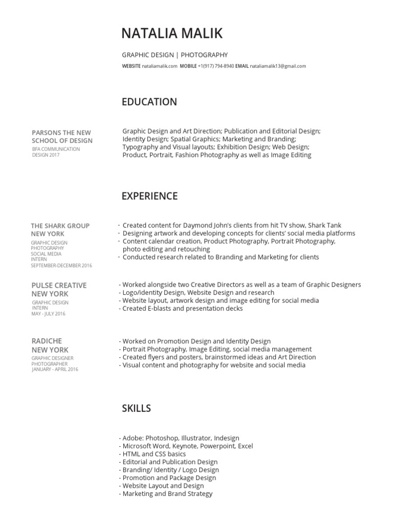 Graphic Design & Photography Portfolio | PDF | Career & Growth | Business