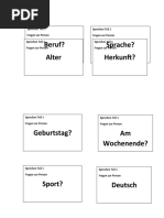 A2 Sprechen Teil 1 | PDF